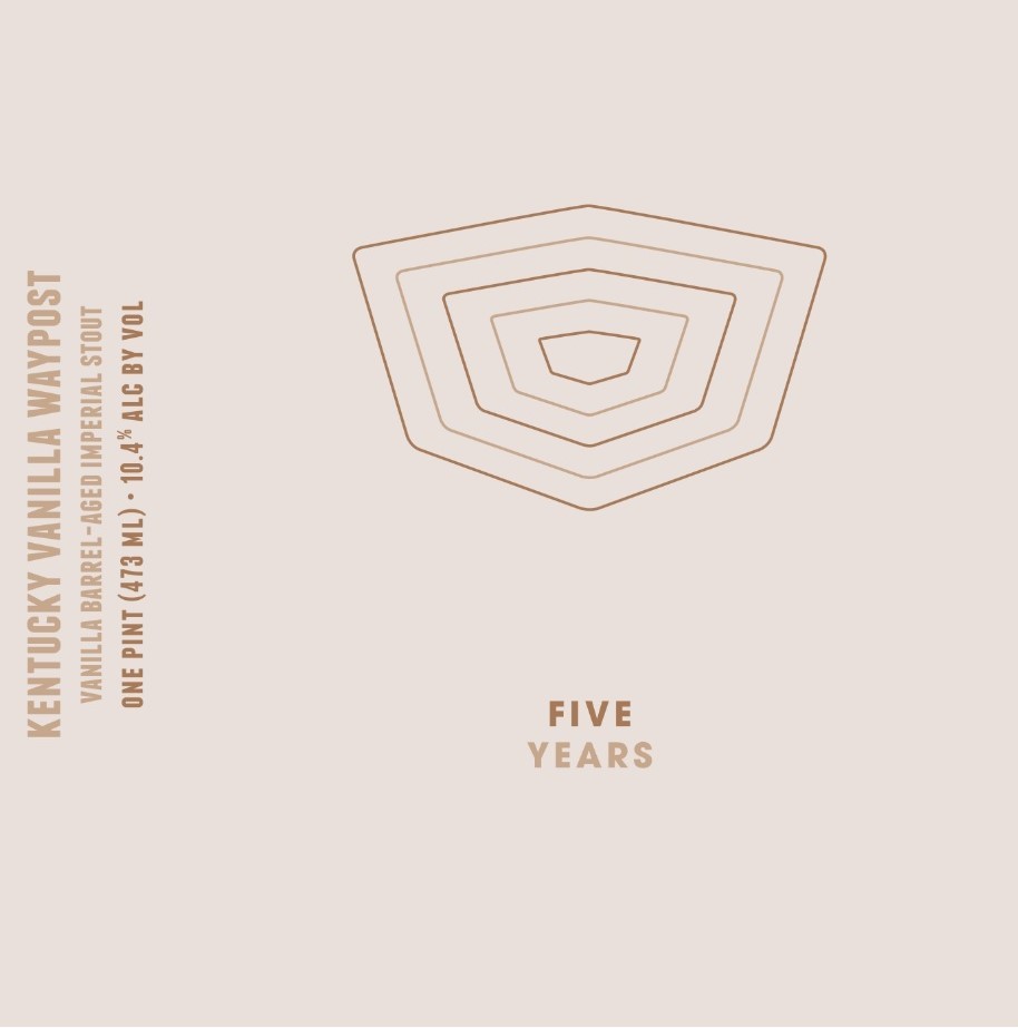 Photo of Virginia Beer Co. Kentucky Vanilla Waypost beer Label