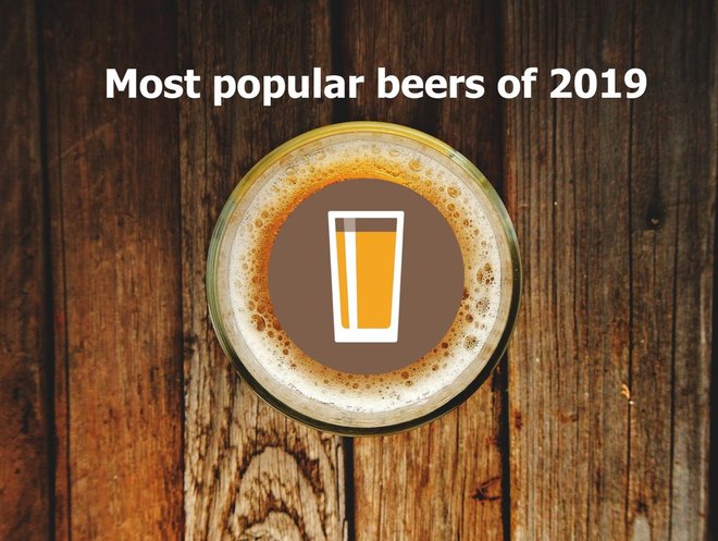 50 most popular beers of 2019