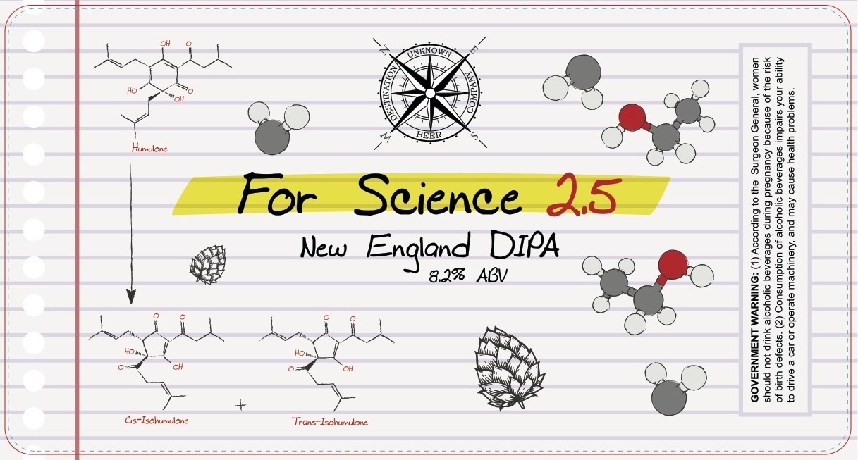 Destination Unknown Brewing 3x Science Can Release - Buy now - BeerMenus