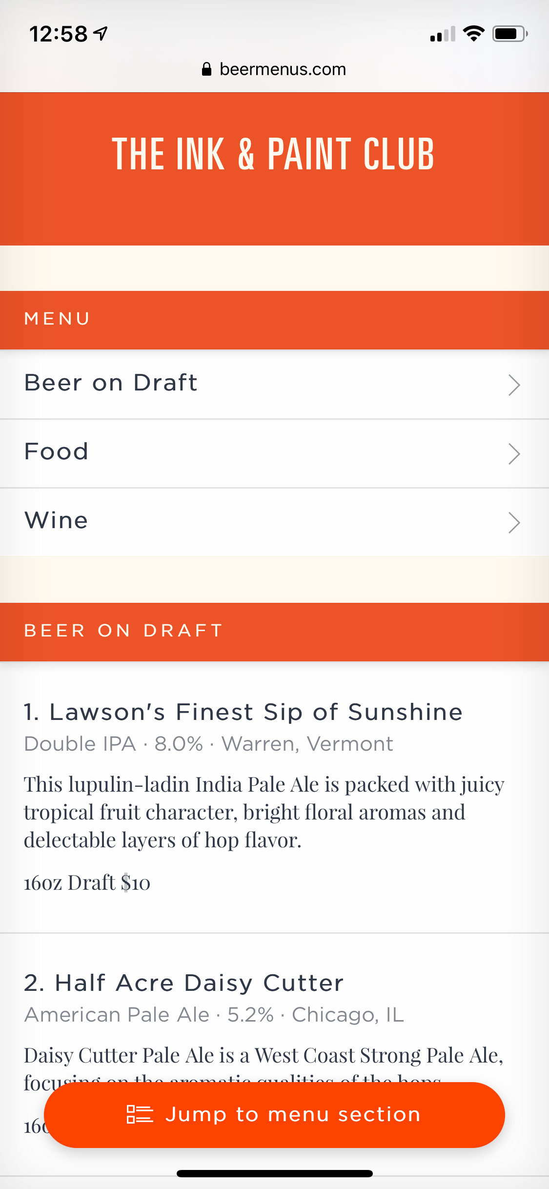11 beer menu ideas for bars and restaurants