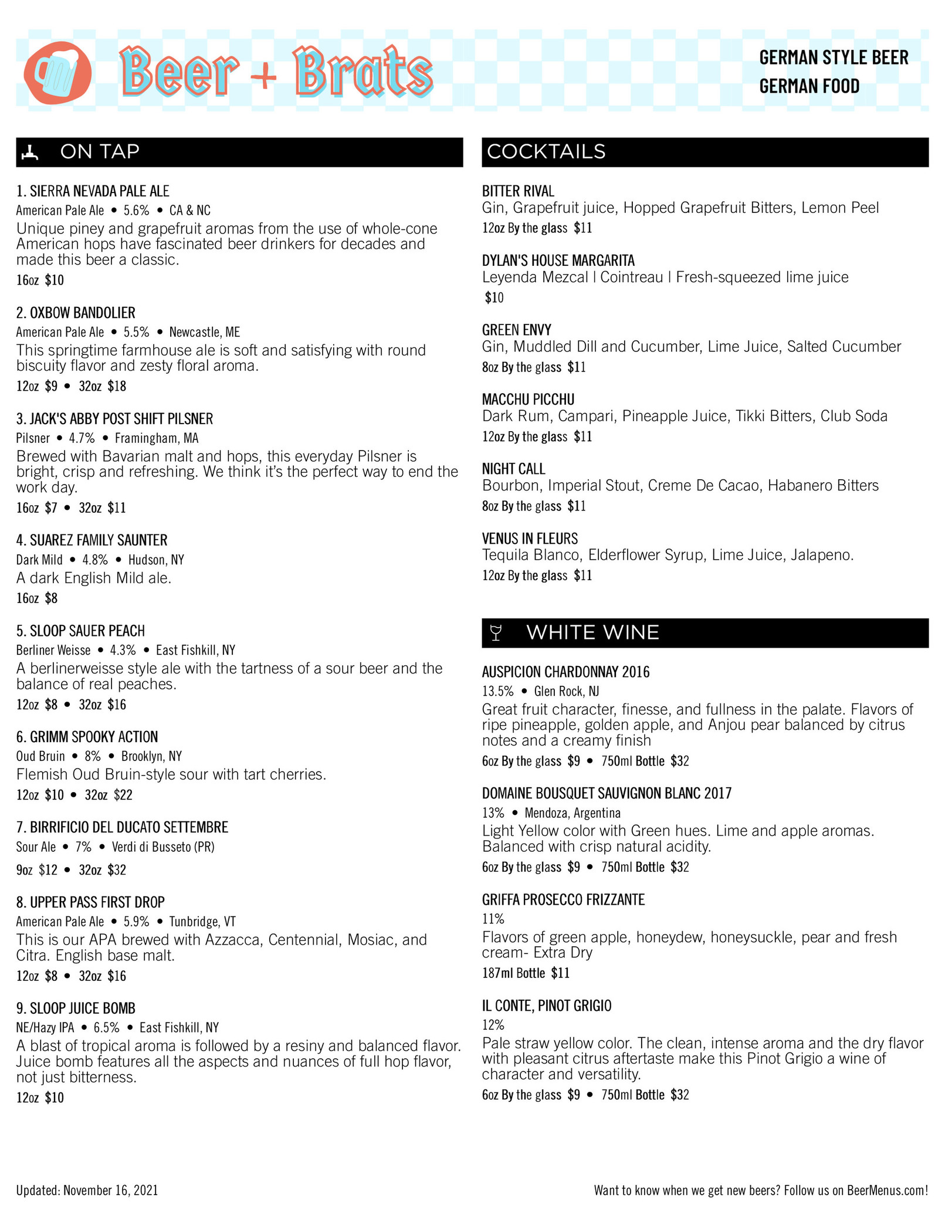 11 beer menu ideas for bars and restaurants