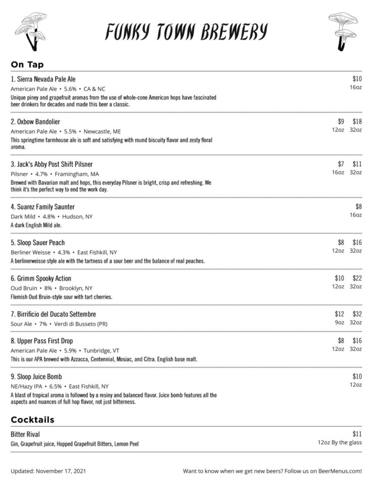 11 beer menu ideas for bars and restaurants